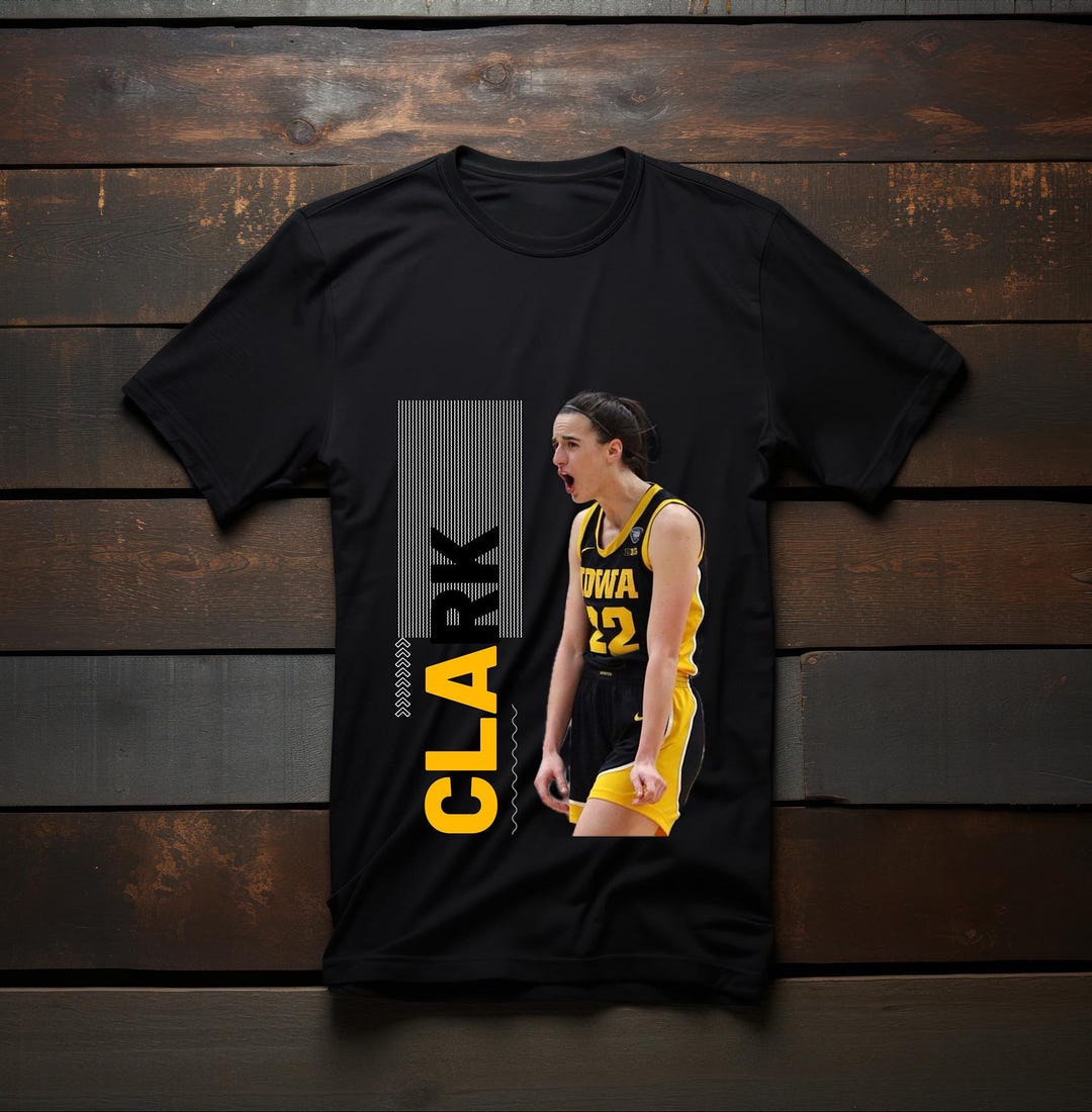 Caitlin Clark T-shirt, Caitlin Clark Iowa T-shirt, Caitlin Clark Retro ...