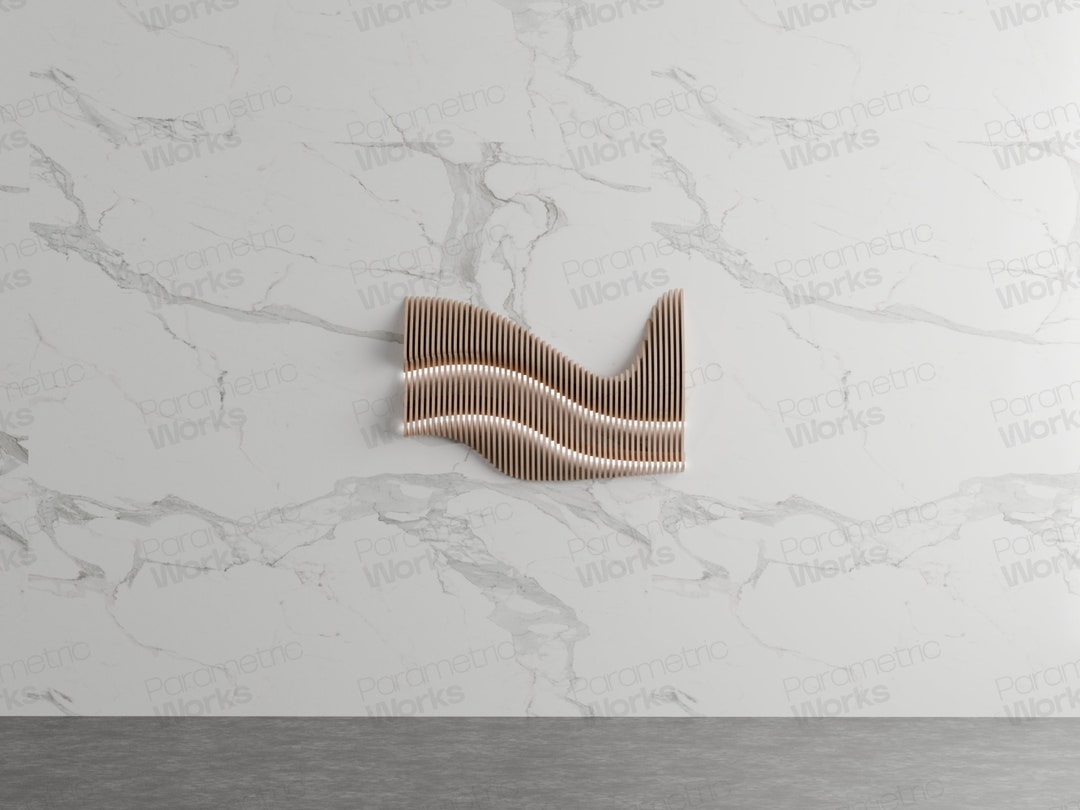 Parametric Wall Art 05 / Parametric Wall Art / Digital Files / Laser ...