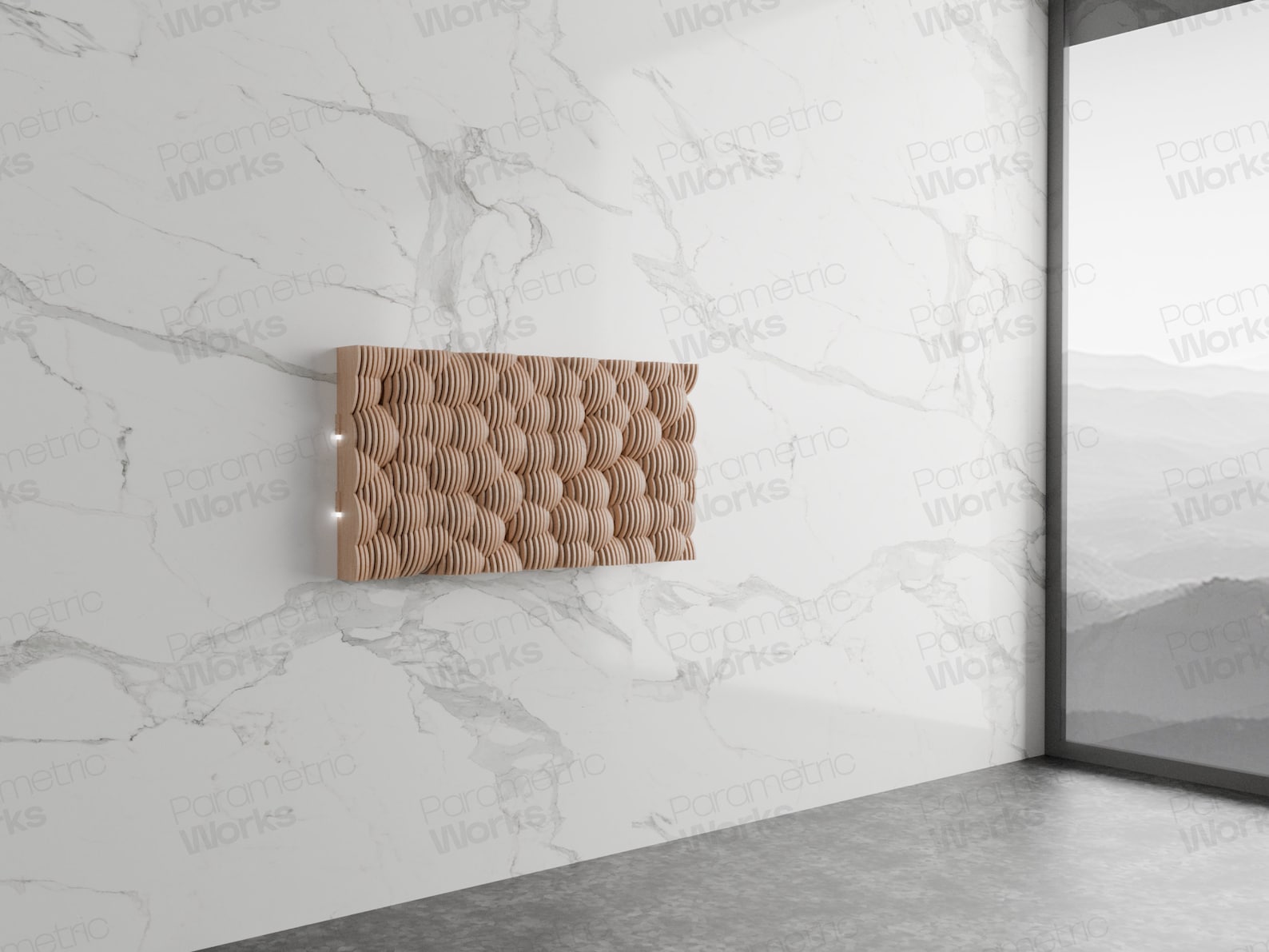 Parametric Wall Art 04 / Parametric Wall Art / Digital Files / Laser ...