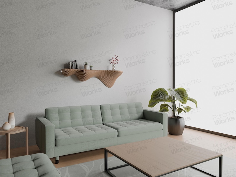 Parametric Wall Shelf 05, Laser Cut File (digital Download) - Etsy