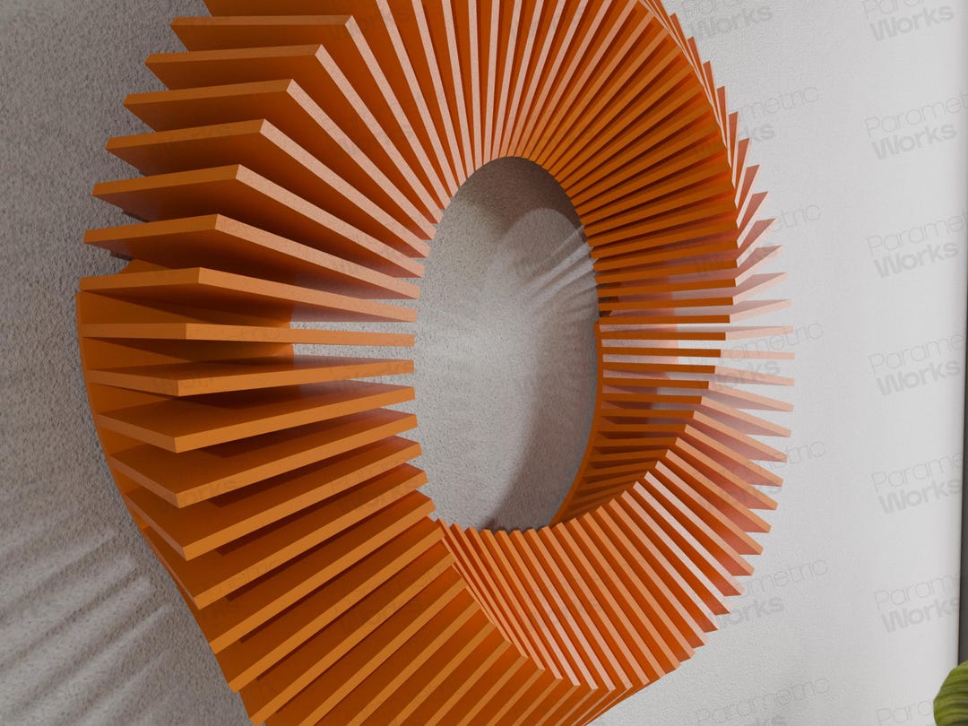 Parametric Radial Wall Art, CNC Laser Cut File (digital File) - Etsy