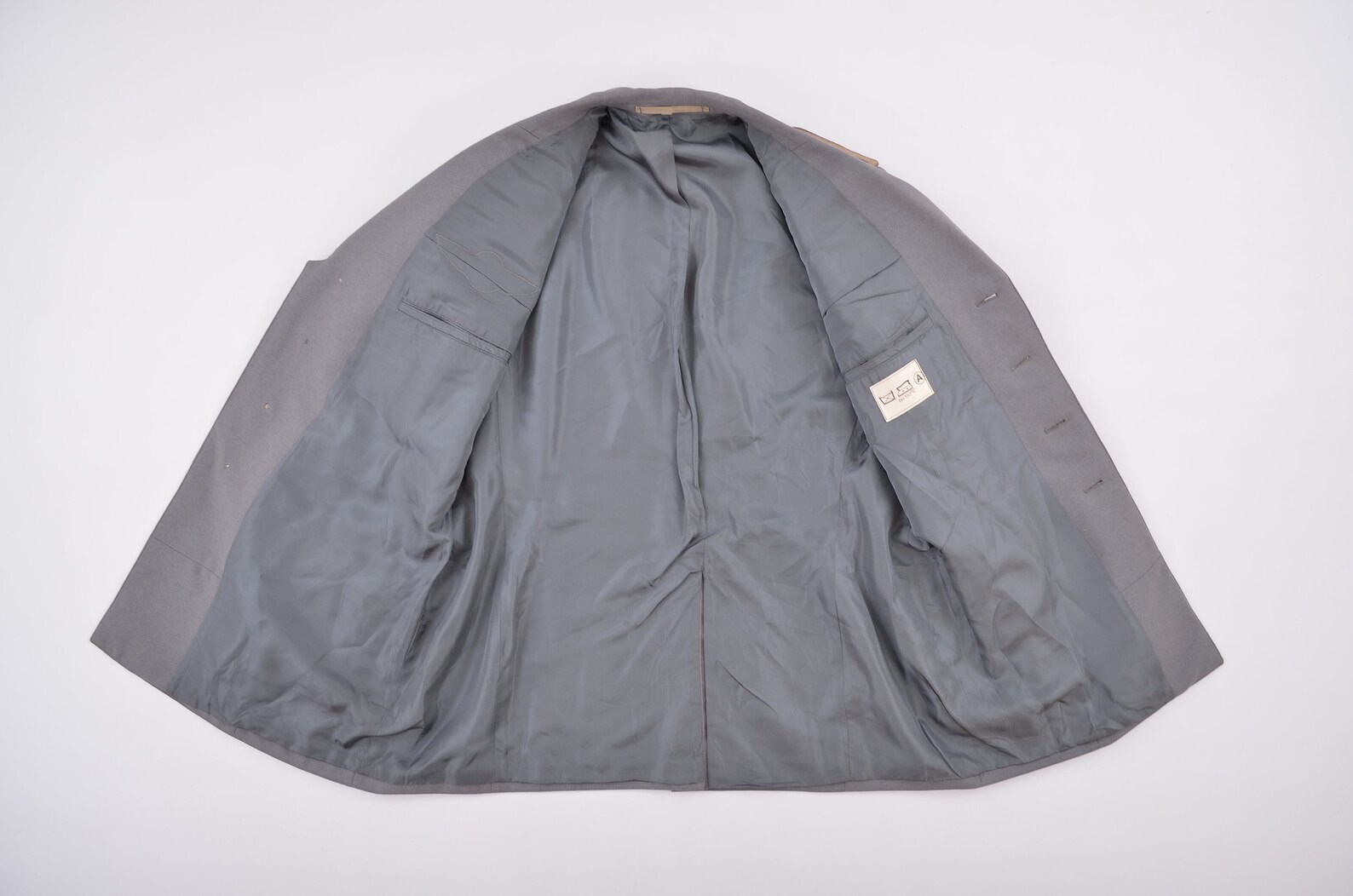 Vintage 1971 70s Germany Bundeswehr Military Force Officer Uniform Mens ...