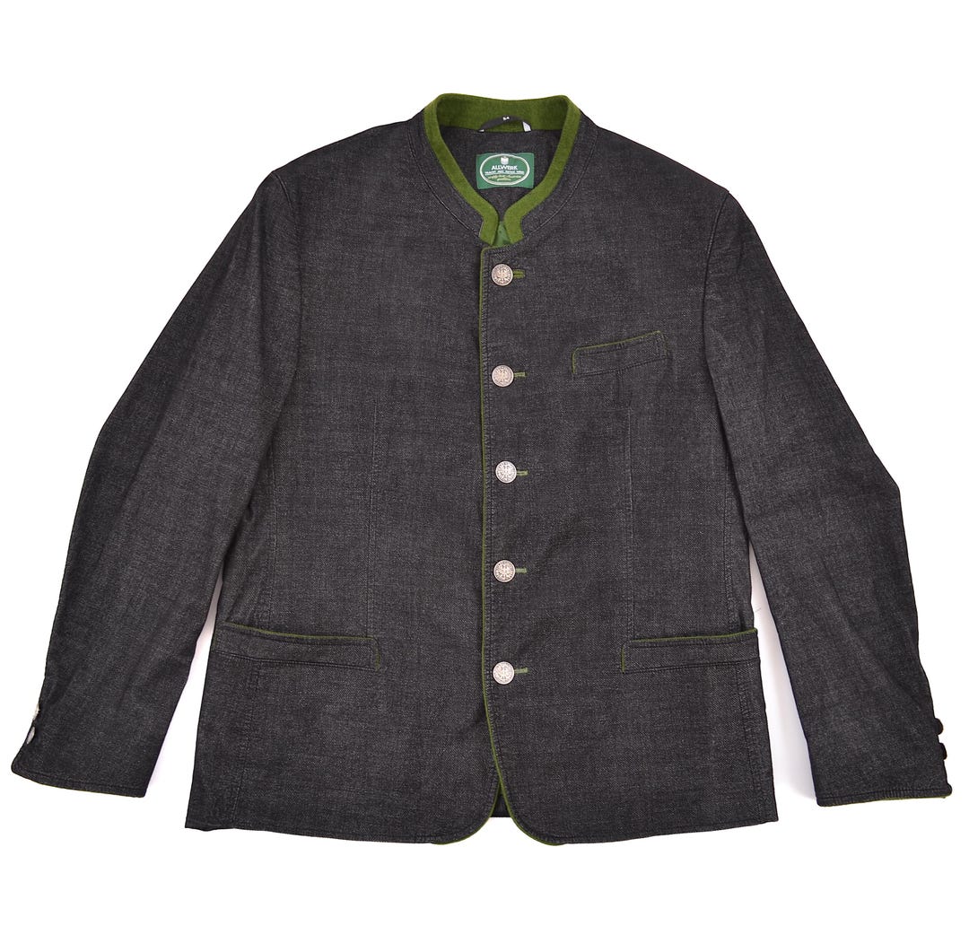 Allwerk Trachten Austrian Tyrol Bavarian Oktoberfest Janker Jacket ...