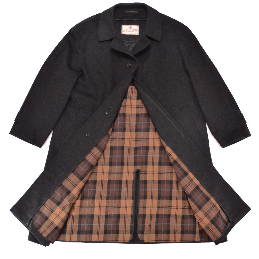 SALKO Austrian Tyrol Loden Bavarian Oktoberfest Dark-gray Wool Alpaca ...