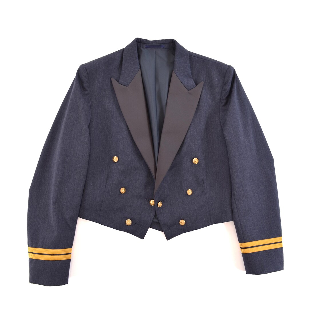 British Royal Air Force RAF #5 Mess Dress Uniform Officers Jacket Mens ...