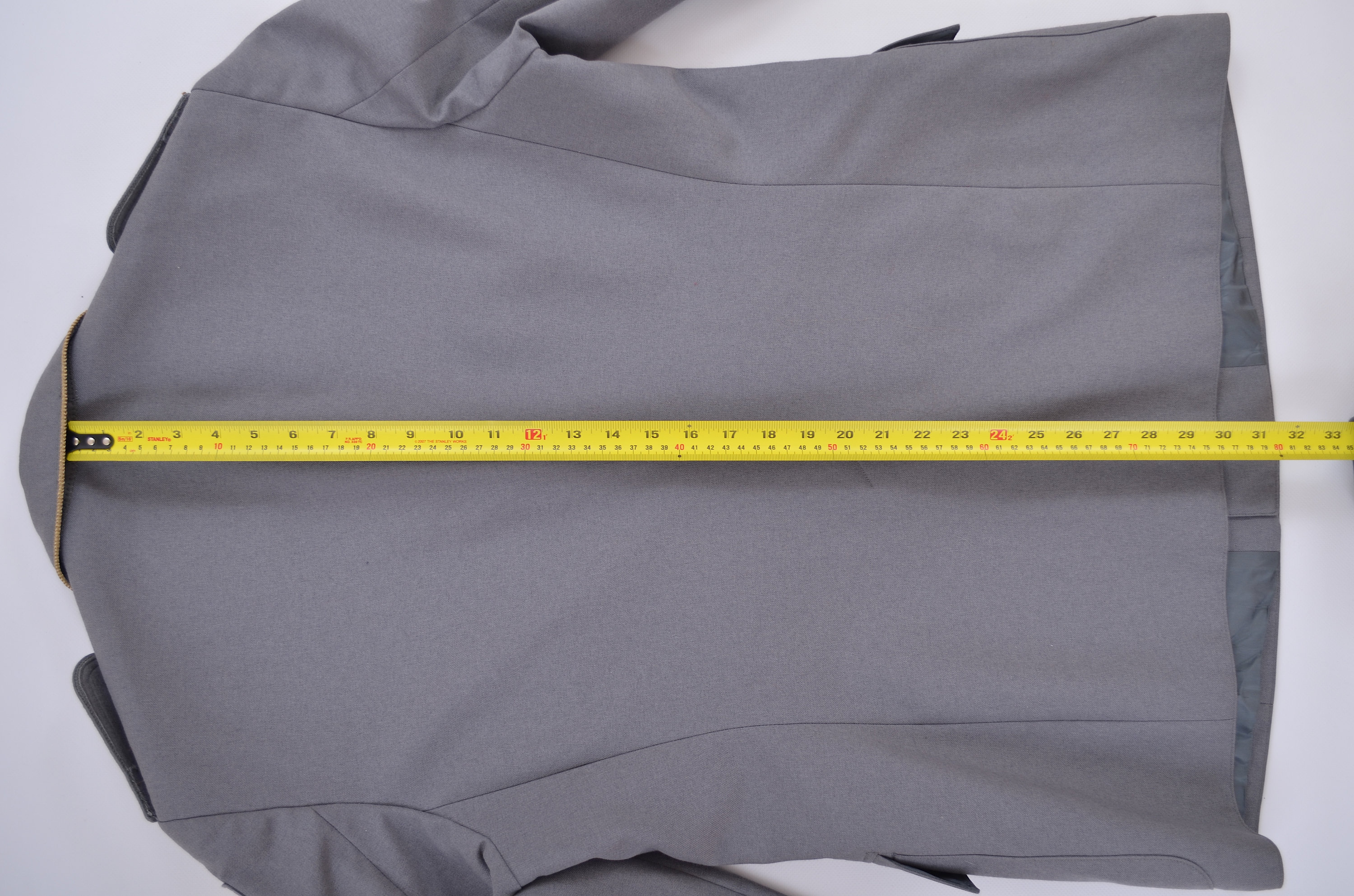 Vintage 1971 70s Germany Bundeswehr Military Force Officer Uniform Mens ...