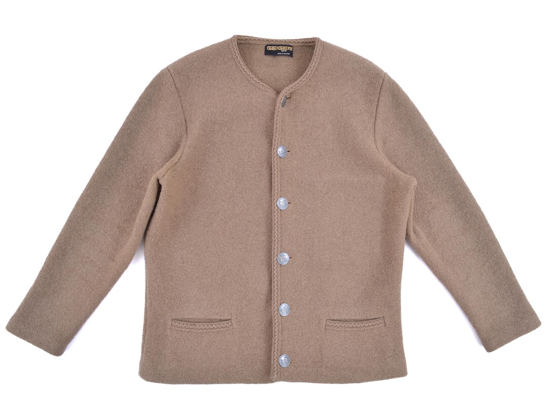 Geiger Tyrol Made in Austria Trachten Oktoberfest Janker Bavarian Wool ...