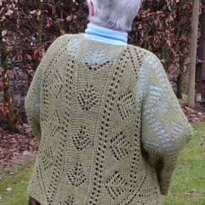 Pdf Pattern for the Origami Shrug by Elizabeth Lovick in Artesano 4 Ply ...