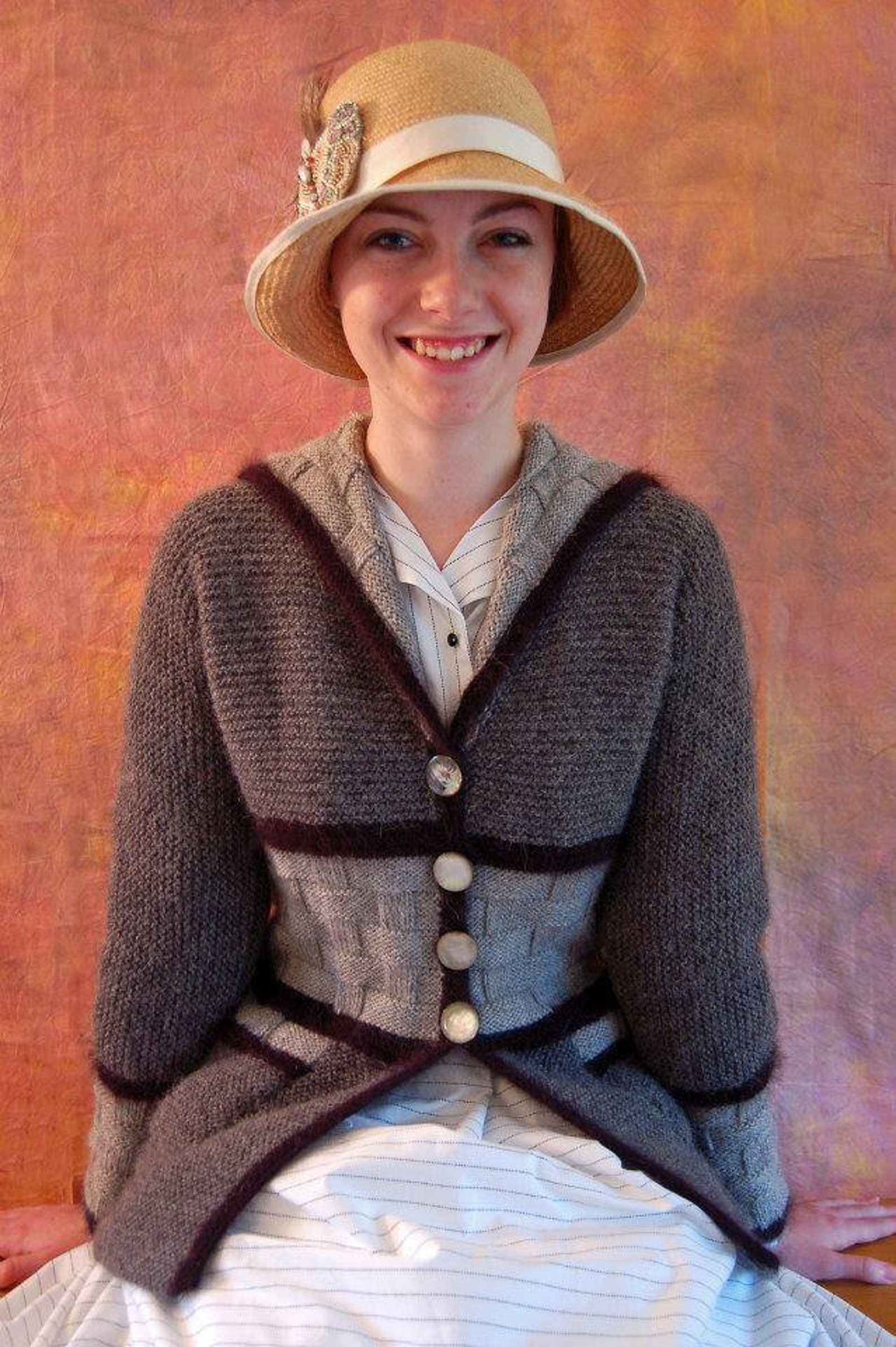 Pdf Pattern for Violet’s Jacket for Women Knitted in Aran/worsted Yarn ...