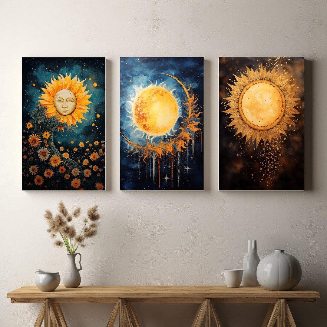 Images of the Sun - Digital Art - Celestial - Sunflower Sun - Vibrant ...