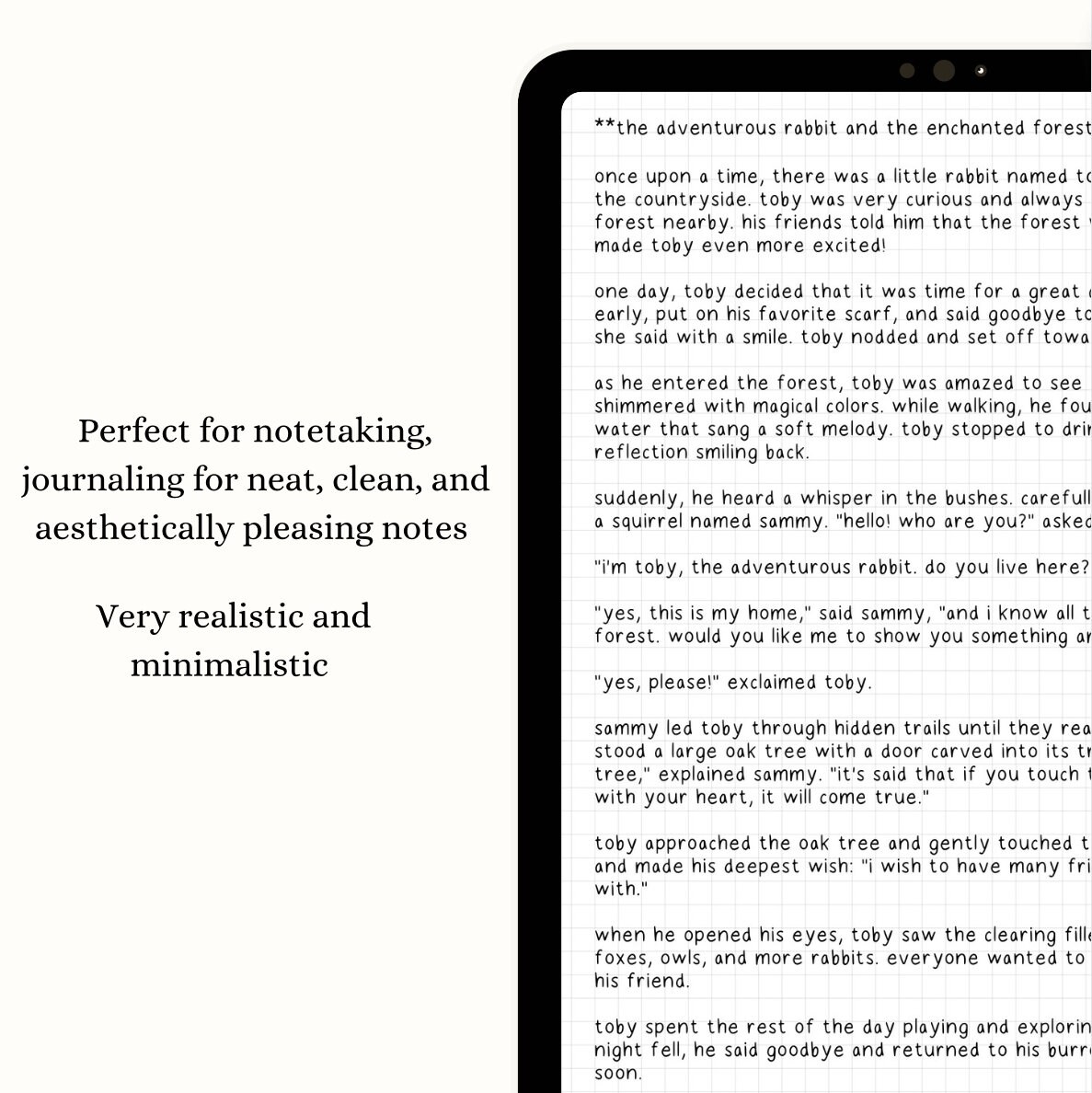 Clean Handwritten Font - Digital Notes, Journaling, Digital Planning ...
