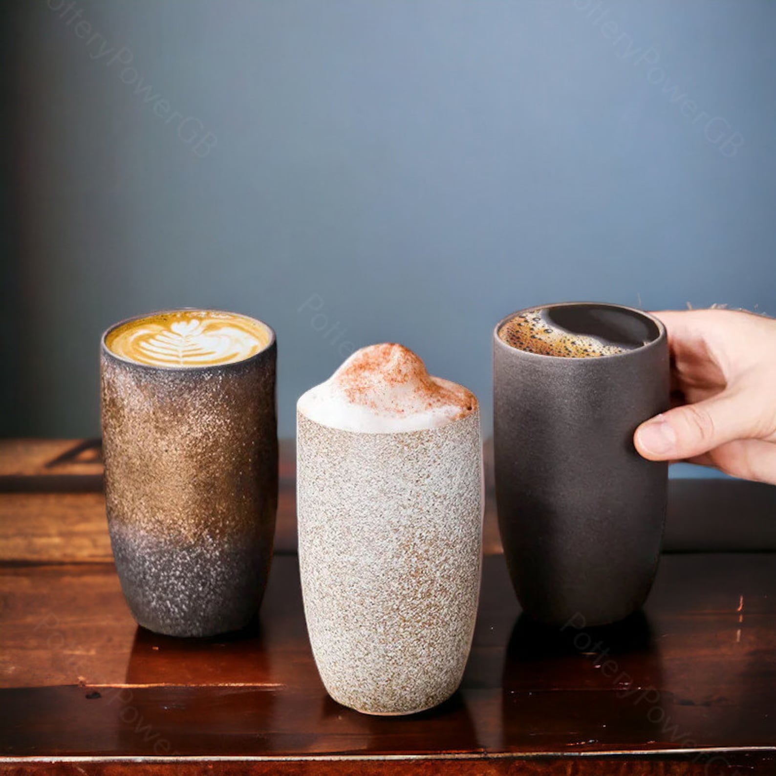 Japanese Ceramic Tumbler & Handleless Mug Pottery Cup Rustic and Earthy ...