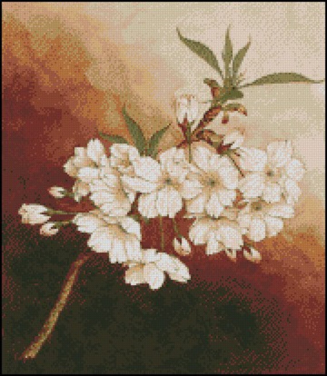 CHERRY BLOSSOM Cross Stitch Pattern No.473 - Etsy