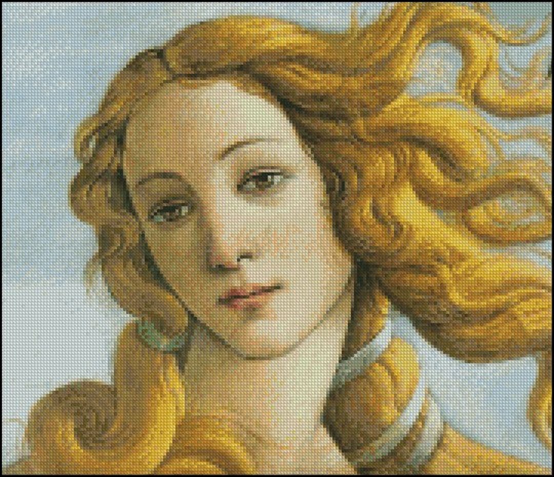 THE BIRTH of VENUS Cross Stitch Pattern No.396 - Etsy