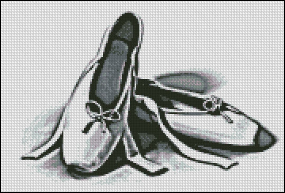 POINTE SHOES Cross Stitch Pattern No.594 - Etsy