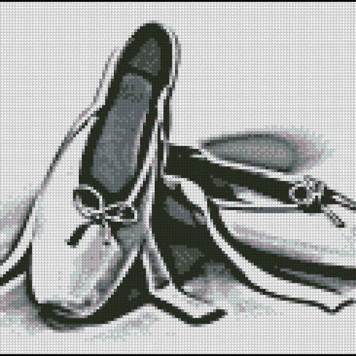 Pointe Shoes Cross Stitch Pattern - Etsy
