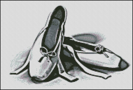 POINTE SHOES Cross Stitch Pattern No.594 - Etsy