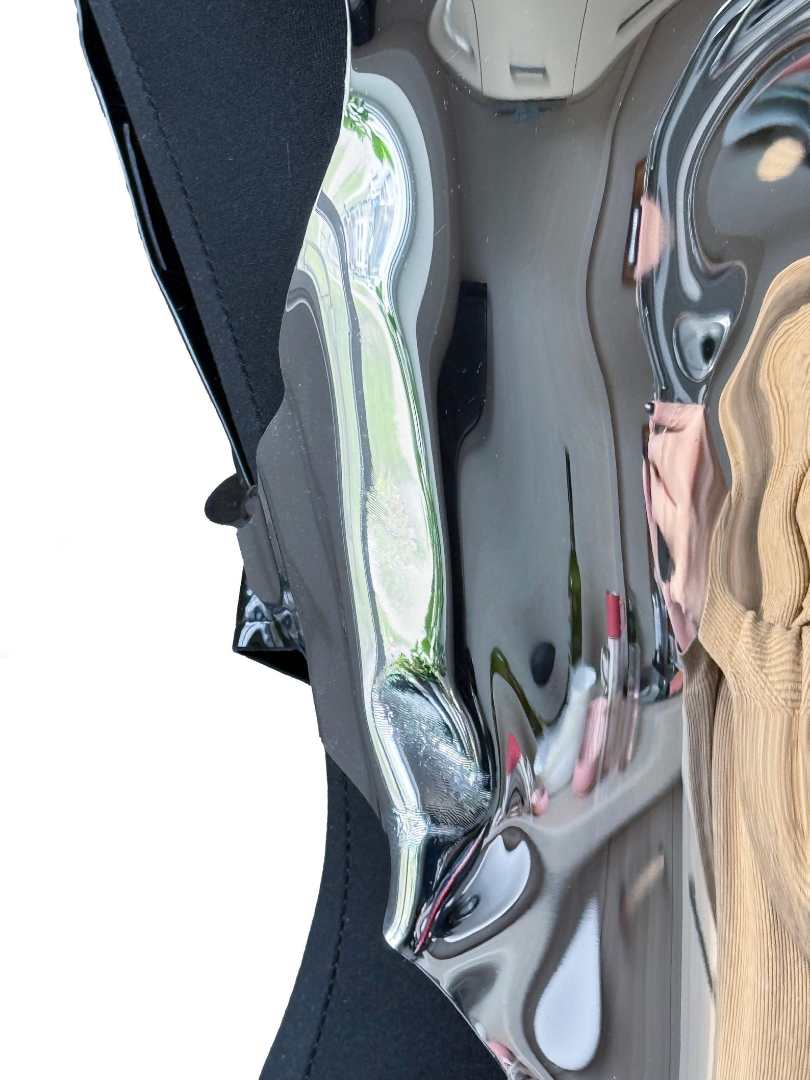 Avant-garde Silver Metallic Corset Top: Sculptural Plastic Bustier - Etsy