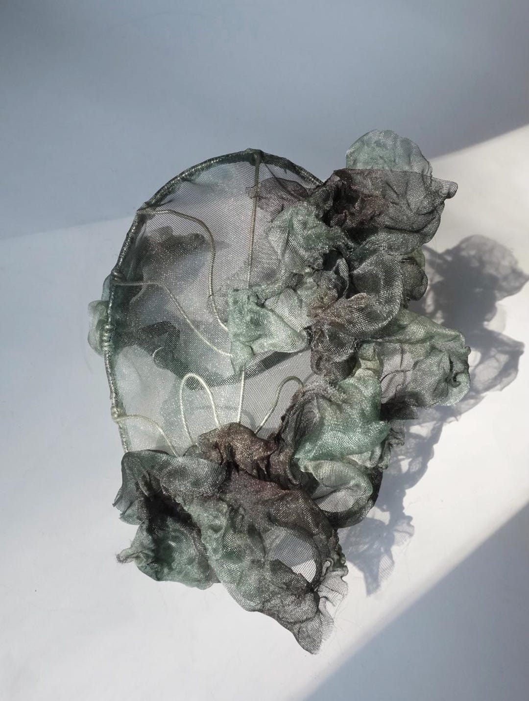 Green Leaves Masquerade Mask - Nature Green - Made to Order for ...