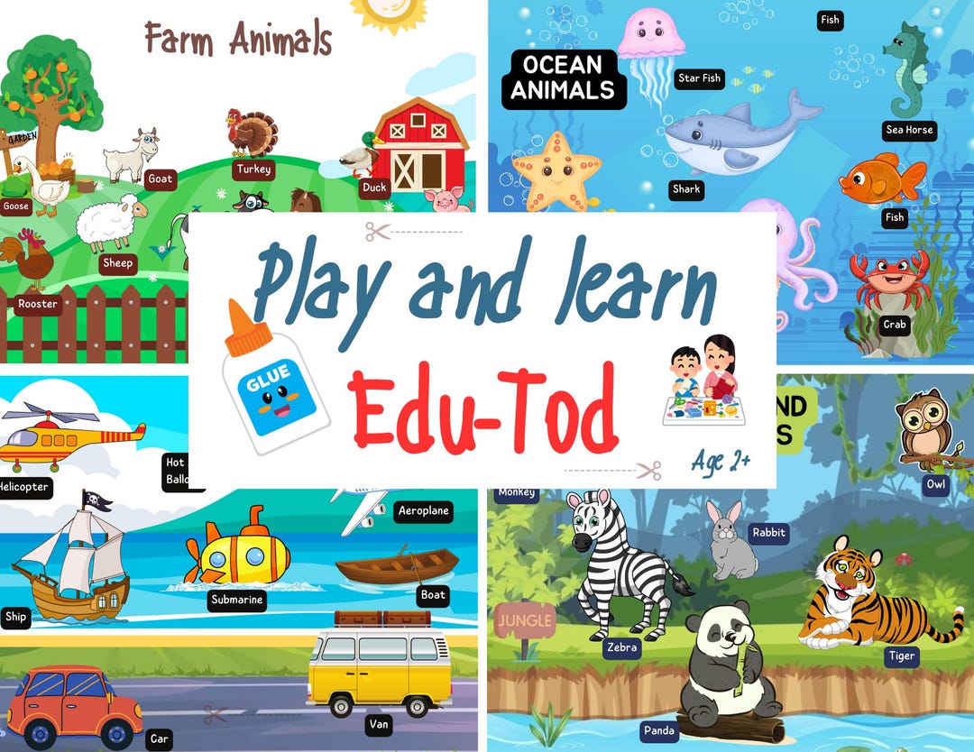 Toddler Learning Workbook, 2-year-old Educational Activities ...