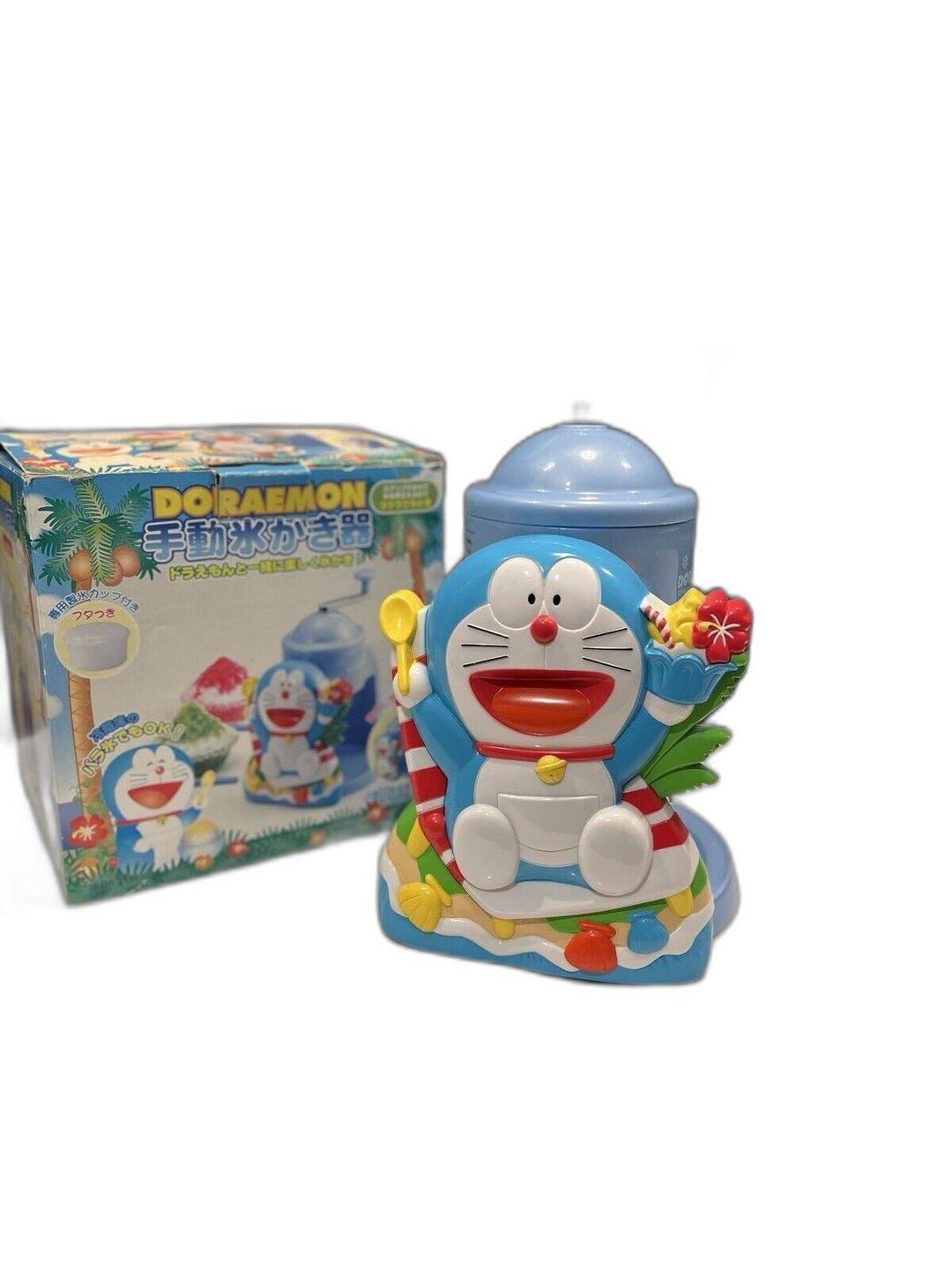 Doraemon Shaved Ice Maker Fluffy Ice Japan Vintage Childrens Toy ...