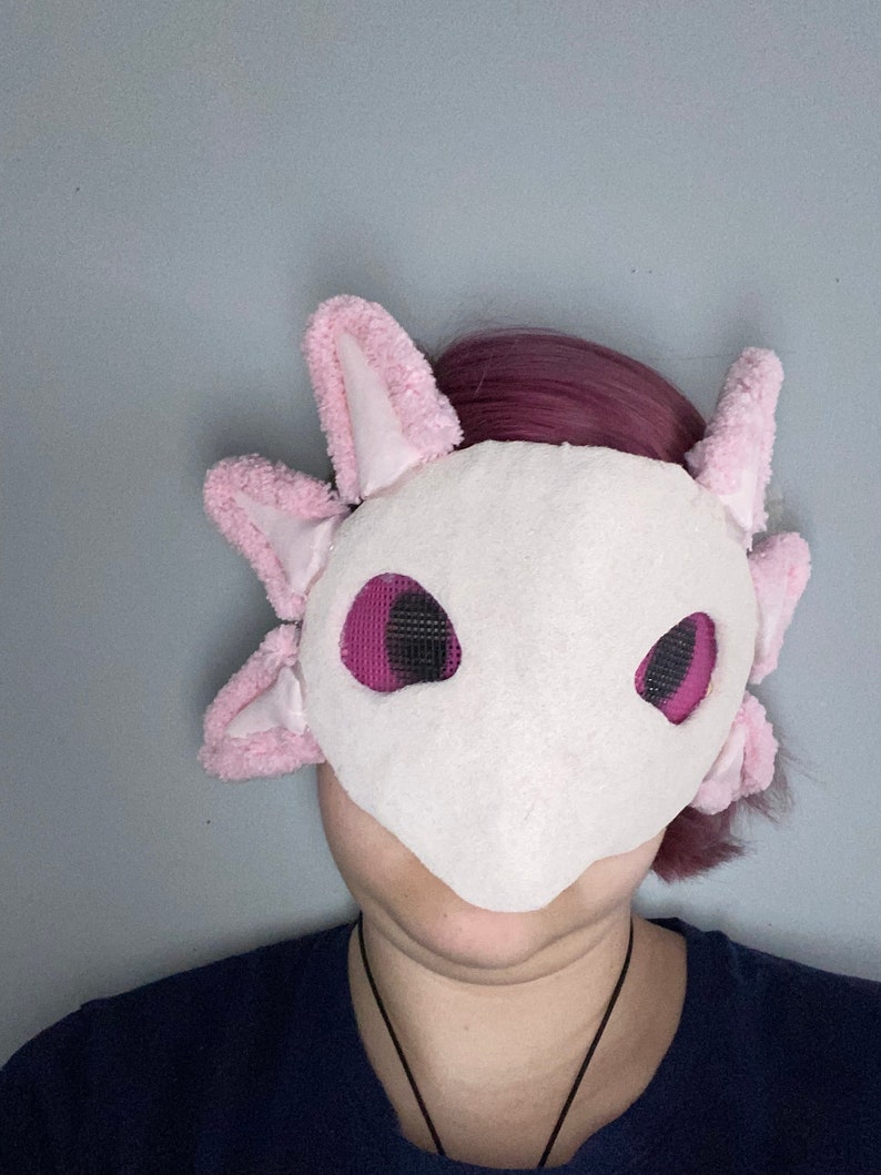 Axolotl Mask - Etsy