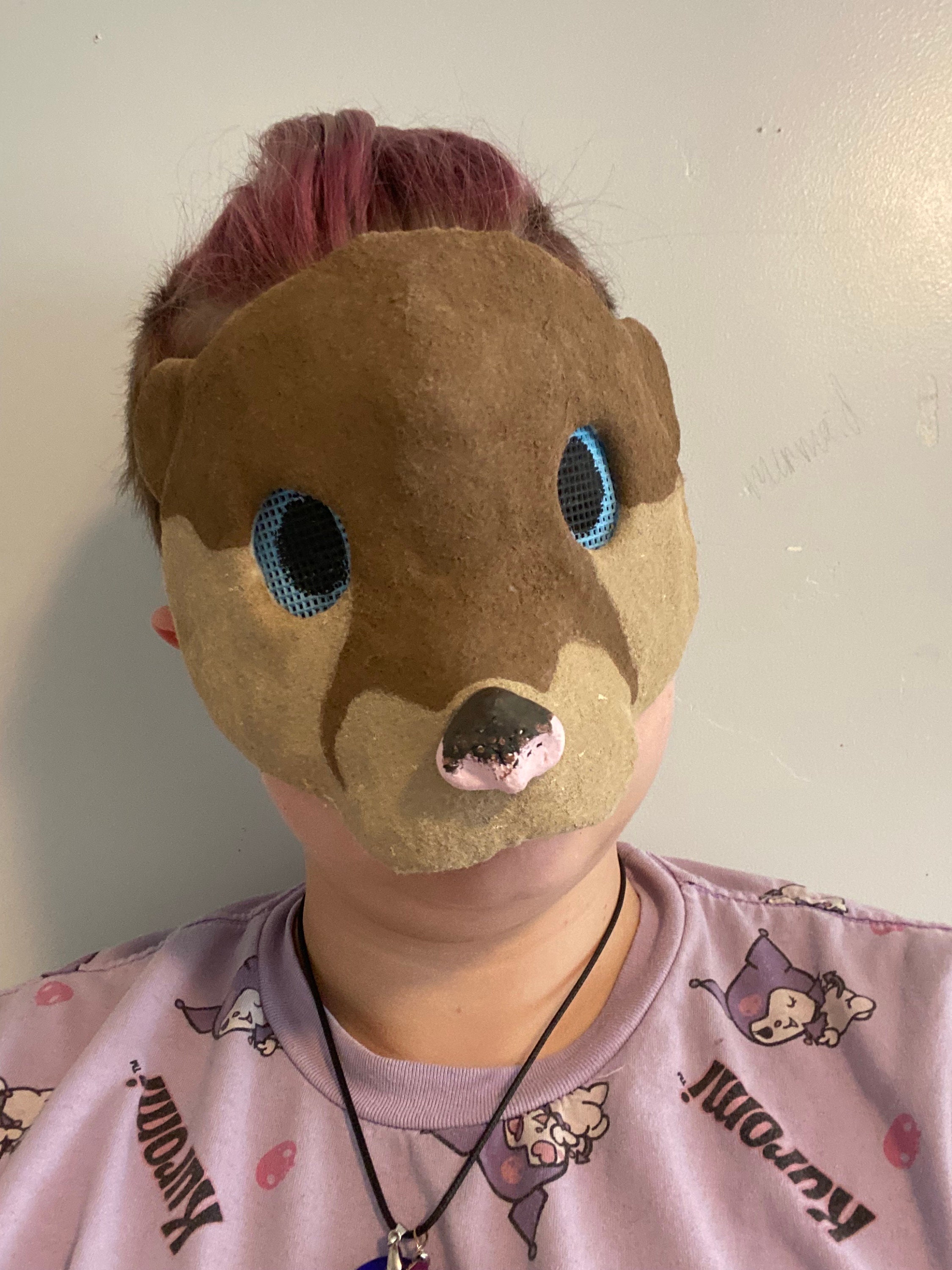 River Otter Therian/furry/cosplay/quadrobist Toony Style Mask - Etsy