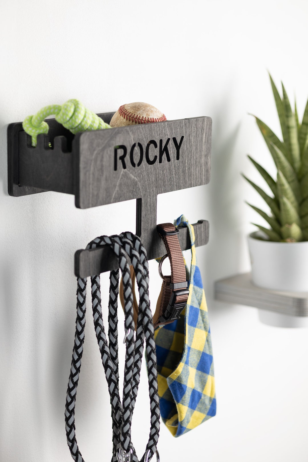 Inexterior Dog Coat Rack Practical Hanging of Dog Leashes and ...