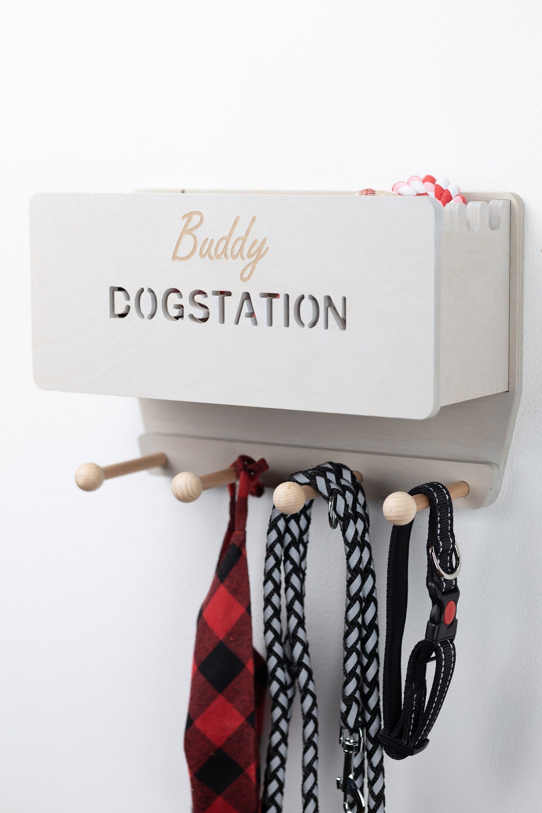Dog Coat Rack Classic Practical Hanging of Dog Leashes and Accessories ...