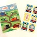Thomas & Friends Sticker Sheet Hallmark Vintage Rare Thomas the Tank ...