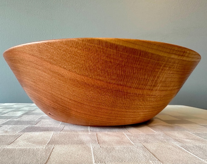 Cherry Wood Bowl - Etsy