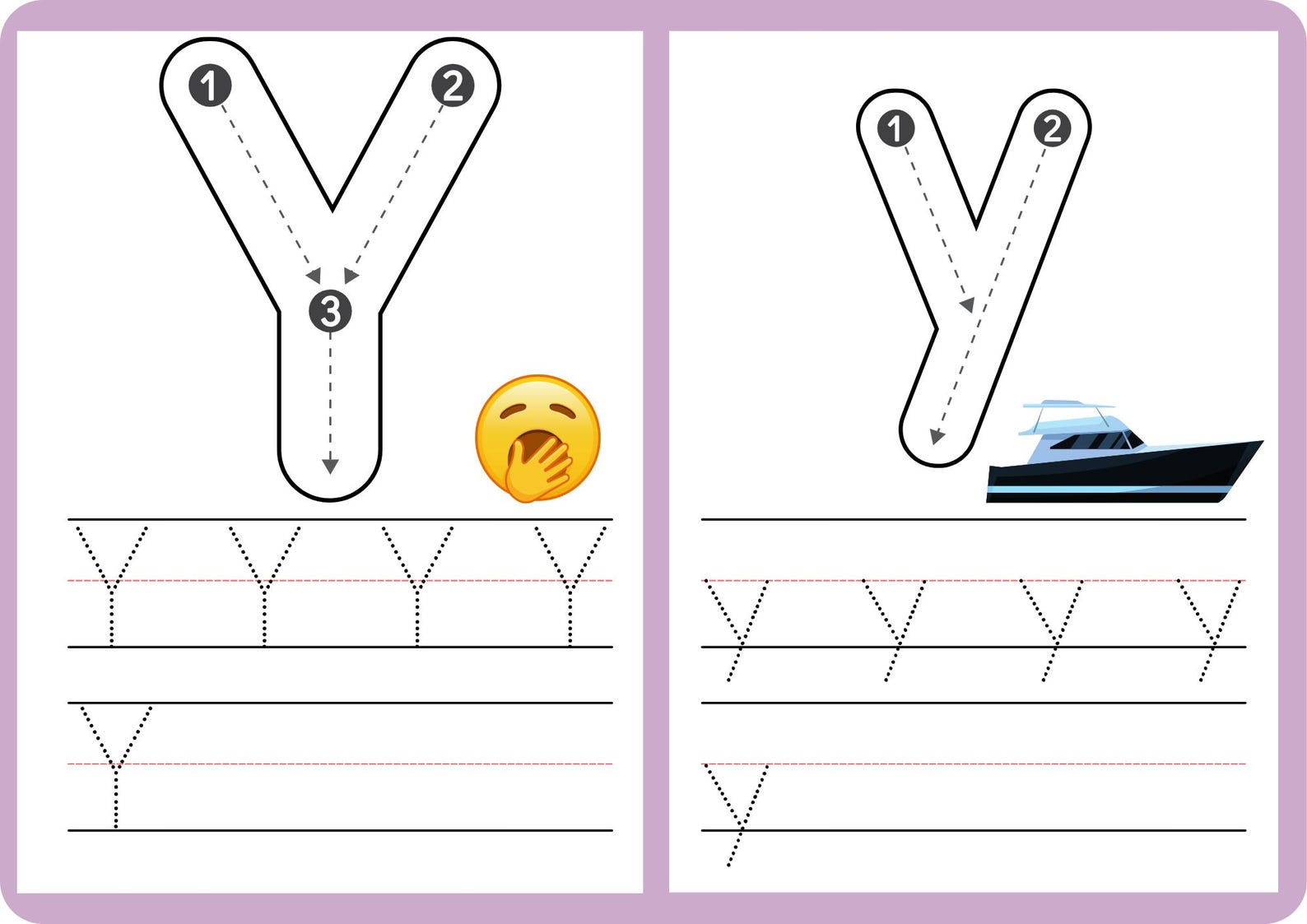 ABC Letters Workbook - Etsy