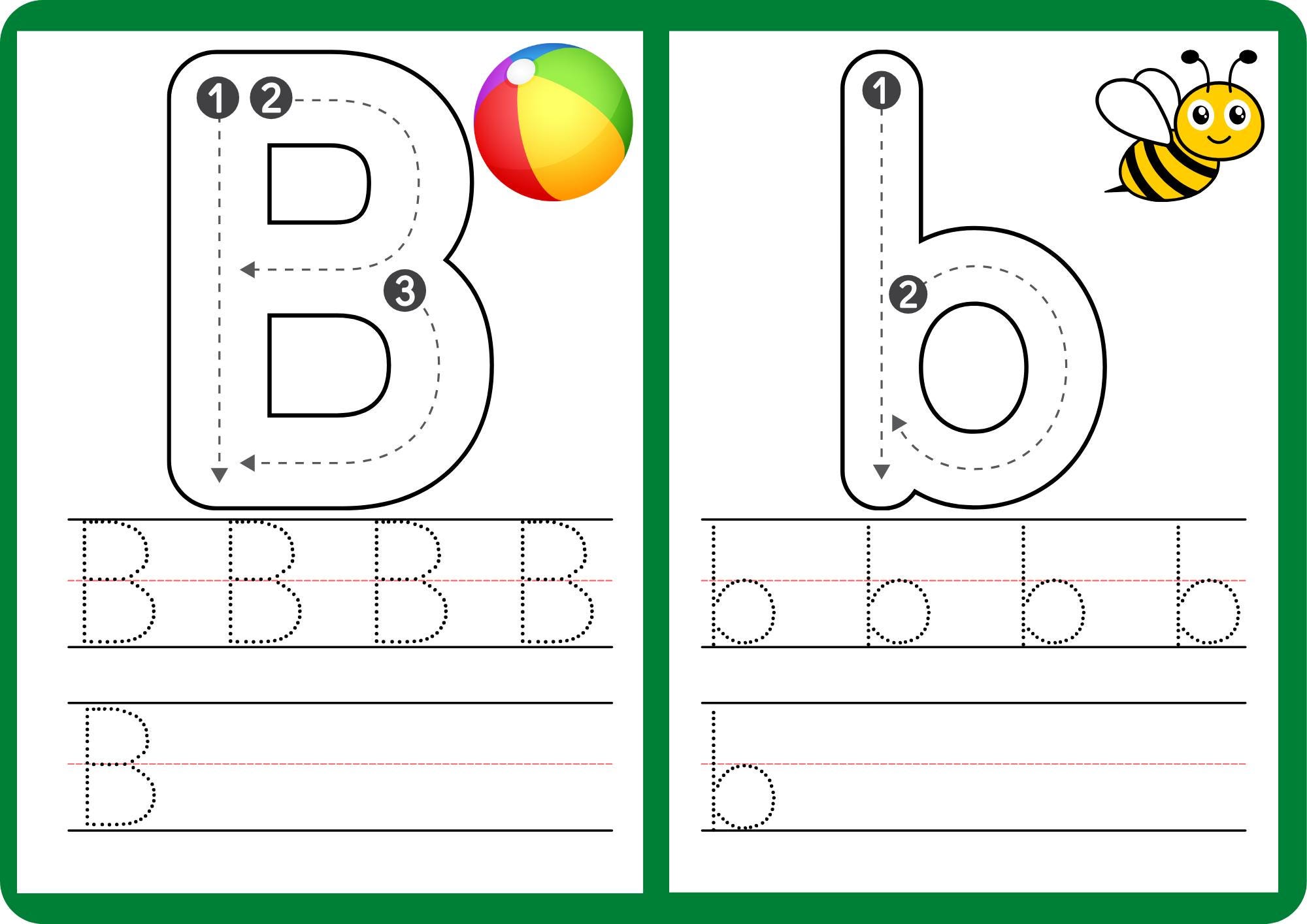 ABC Letters Workbook - Etsy