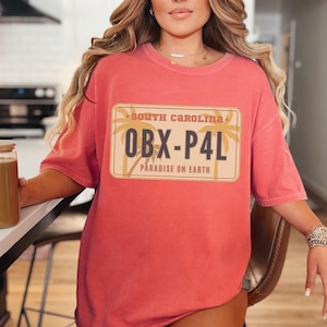 Obx T Shirt Gift for Outer Banks Fan South Carolina Shirt Summer Palm ...