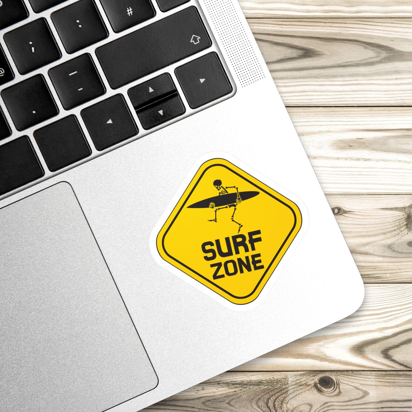Surf Zone Sticker Surfer Vibe Car Sticker Gift for Surfer Grunge ...