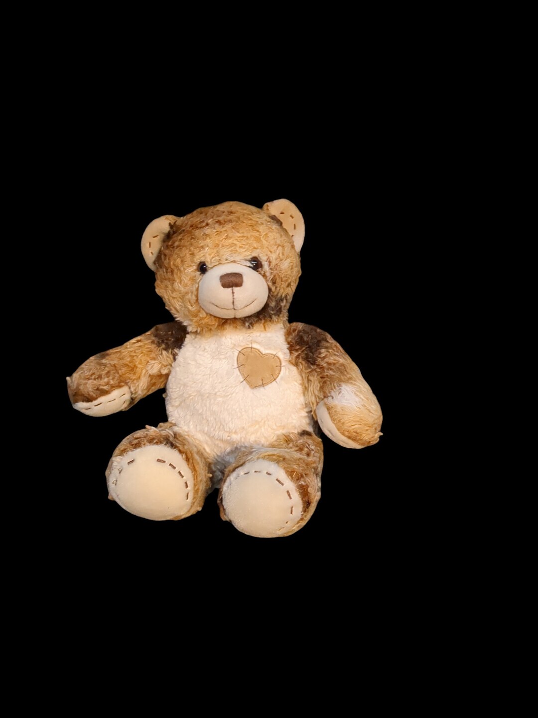 Plush Calico Bear Stash Container Jar Hidden Secret Storage Kids Adults ...