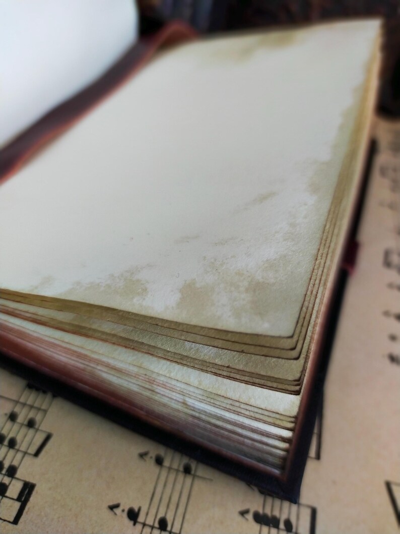 Handmade Victorian Gothic Journal Antique Style Notebook With Vintage ...