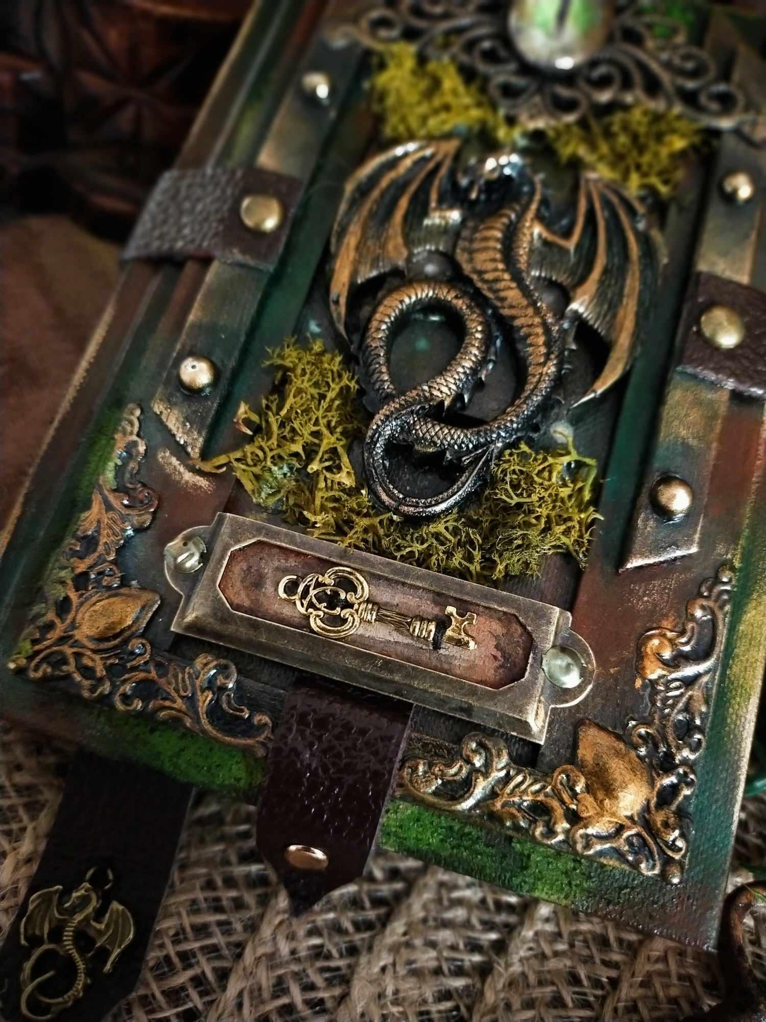 Fantasy Custom Diary Medieval Style Notebook With Dragon Eye Perfect ...