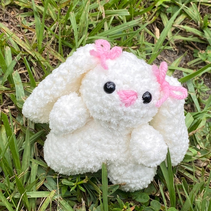 Pink Bunny Plush - Etsy