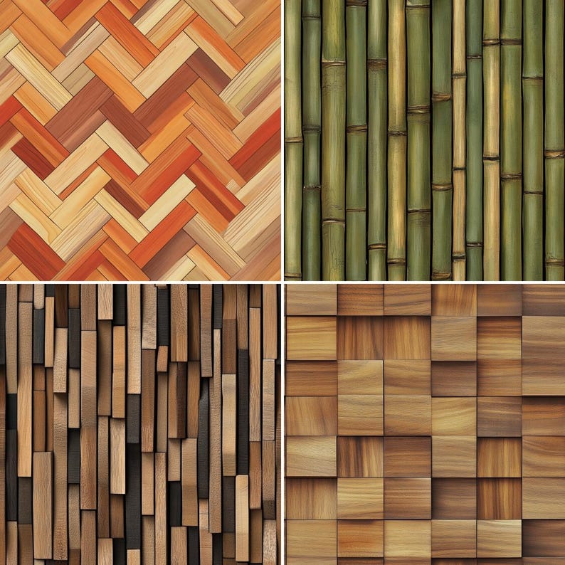 Rustic Seamless Wood, Seamless Wood Design, Wood Grow Rings, Wood ...