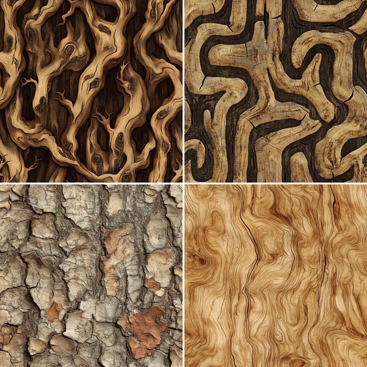 Rustic Seamless Wood, Seamless Wood Design, Wood Grow Rings, Wood ...