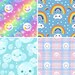 Seamless Pattern Back to School, Education School Art, Puffy Letter ...