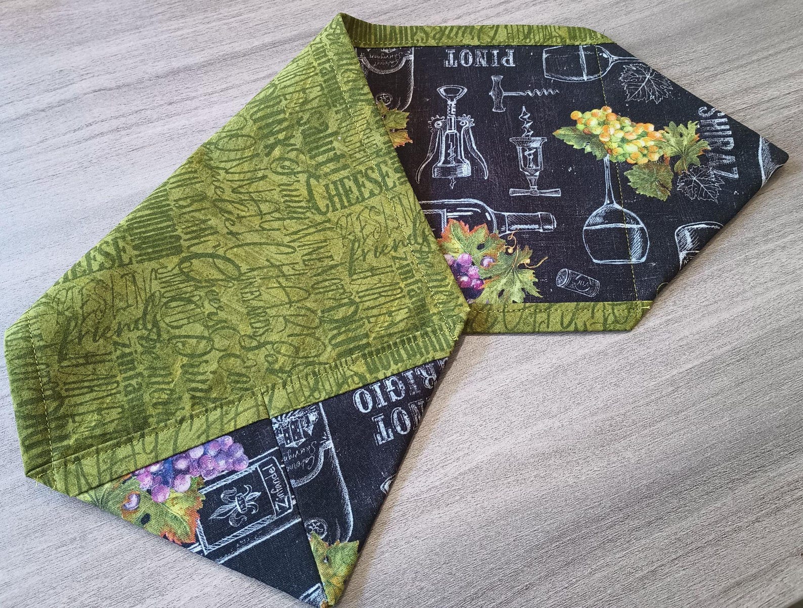 Wine Themed Small Table Runners 2 Designs - Etsy
