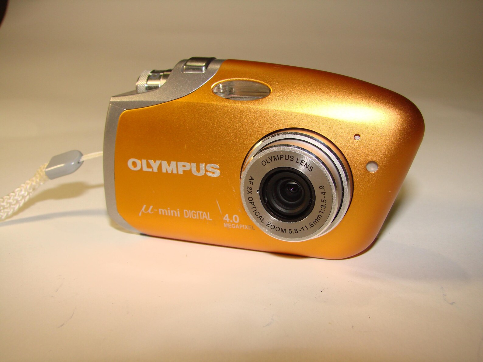 Olympus Mju Mini DIGITAL 4MP 2X Zoom Compact Digital Camera Know Also As: Stylus Verve Digital ...
