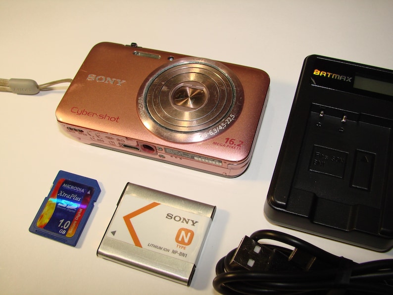 Sony Cyber-shot DSC-WX7 Digital Camera 16.2MP Pink Color With Usb Battery Charger, Original Sony ...