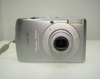 Canon Powershot SD600 Digital Elph 6MP Compcat Digi Camera 3x Optical ...