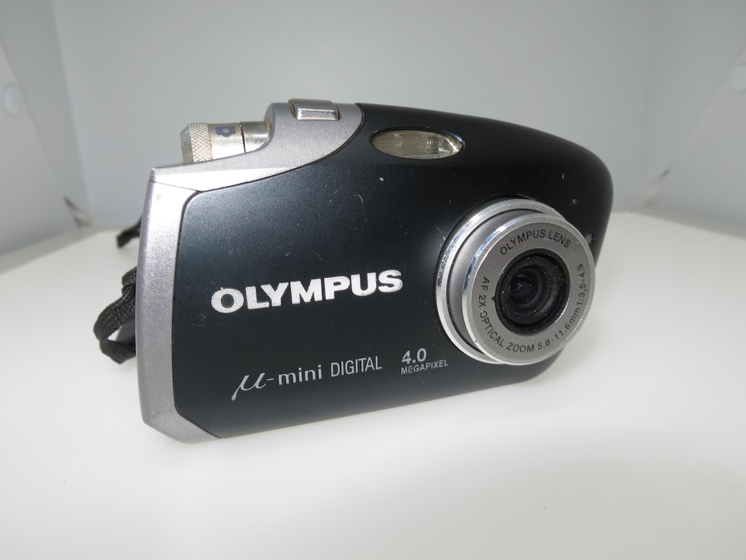 Olympus Mju M-mini DIGITAL 4MP 2X Zoom Compact Digital Camera Know as ...