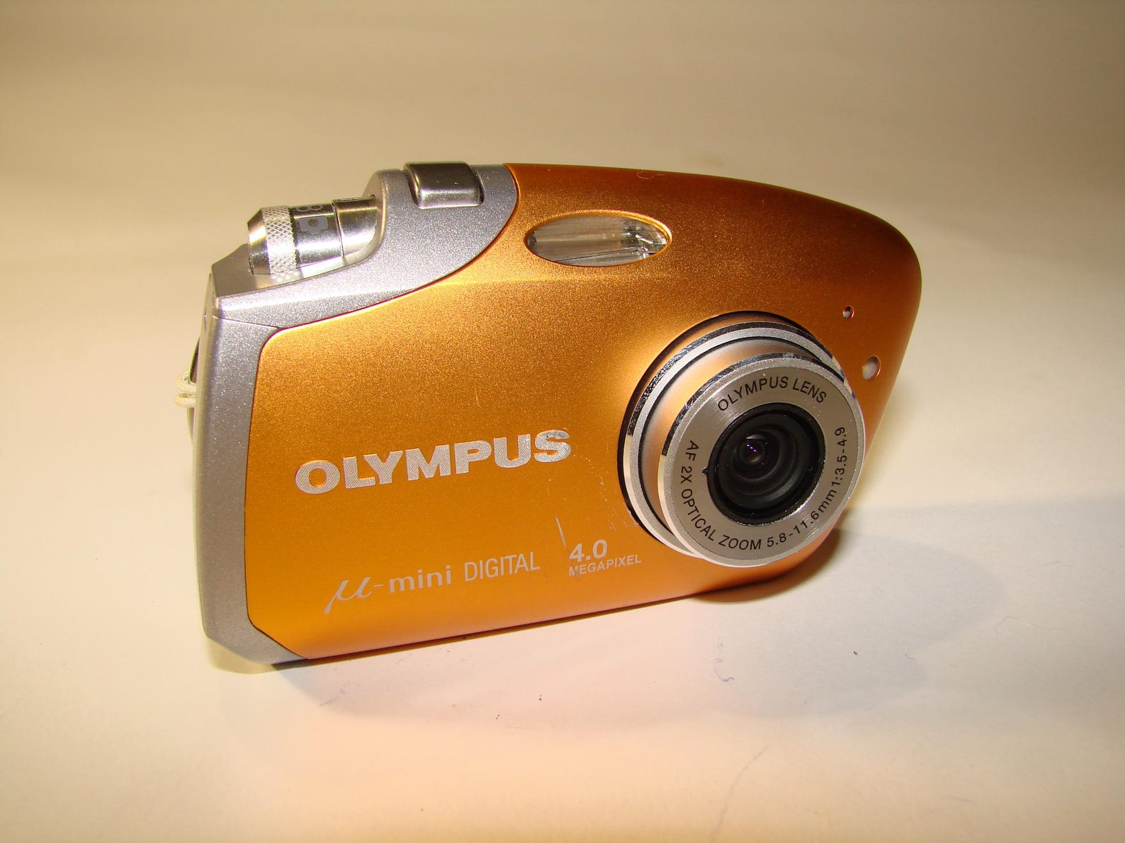 Olympus Mju Mini DIGITAL 4MP 2X Zoom Compact Digital Camera Know Also As: Stylus Verve Digital ...