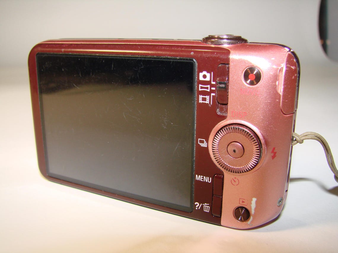 Sony Cyber-shot DSC-WX7 Digital Camera 16.2MP Pink Color With Usb ...