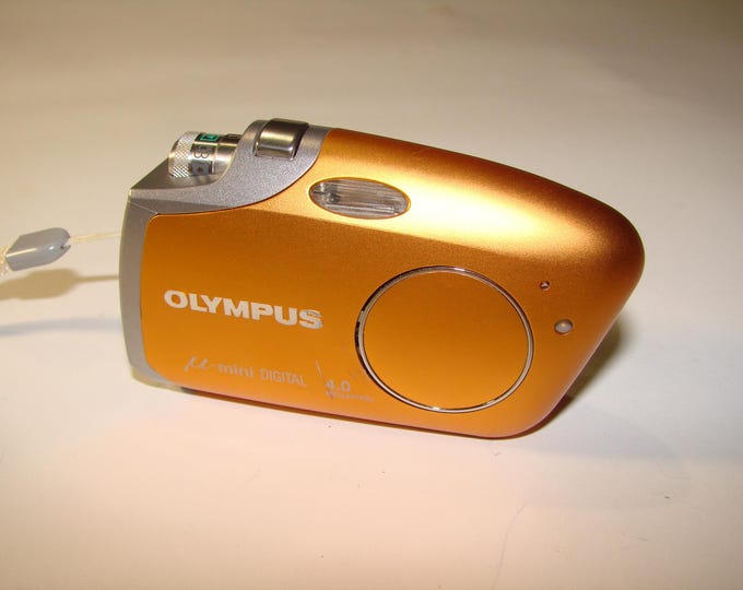 Olympus Mju Mini DIGITAL 4MP 2X Zoom Compact Digital Camera Know Also As: Stylus Verve Digital ...